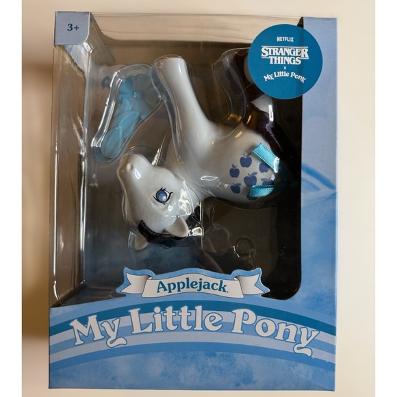 Hasbro | Toys | My Little Pony Netflix Stranger Things Applejack Upside ...